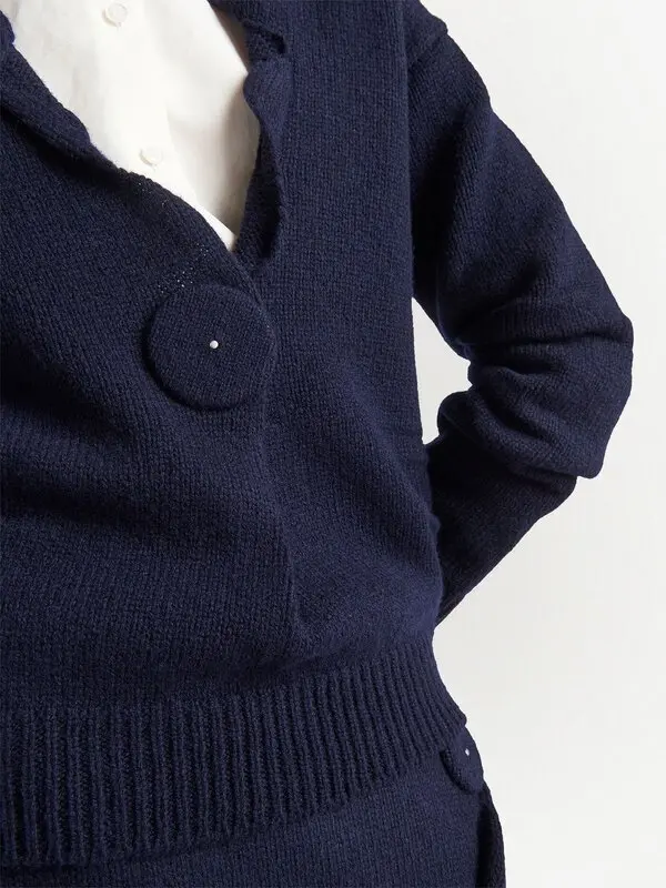 Prada V-neck Cashmere Jumper