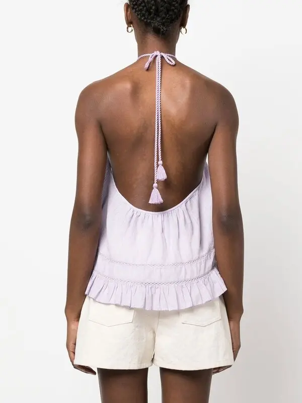 MARANT ETOILE Lisio Halterneck Top