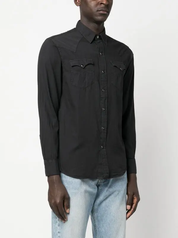 Ralph Lauren Heritage Front Press-stud Fastening Shirt