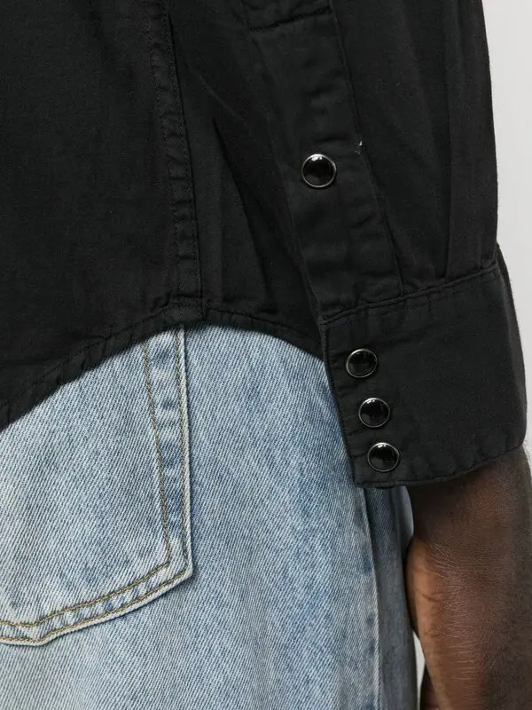 Ralph Lauren Heritage Front Press-stud Fastening Shirt