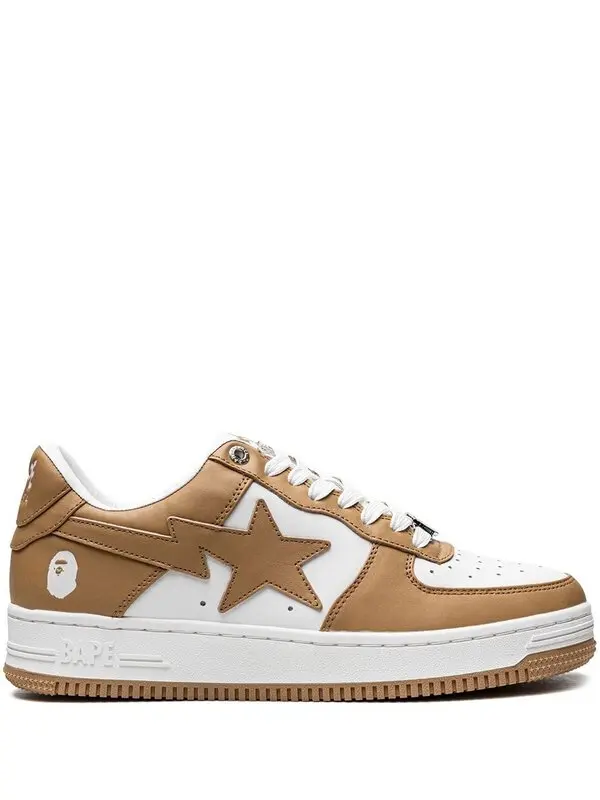 A Bathing Ape® Bape Sta #4 M1 Sneakers In Neutrals - 40% Off
