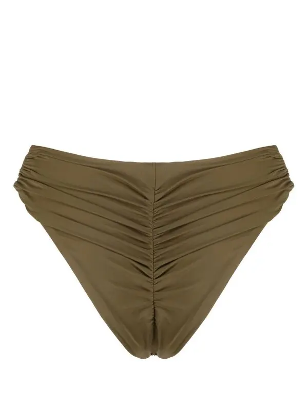 Balmain Draped-detail Bikini Bottom