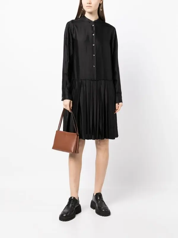Aspesi Pleated-detail Midi Dress