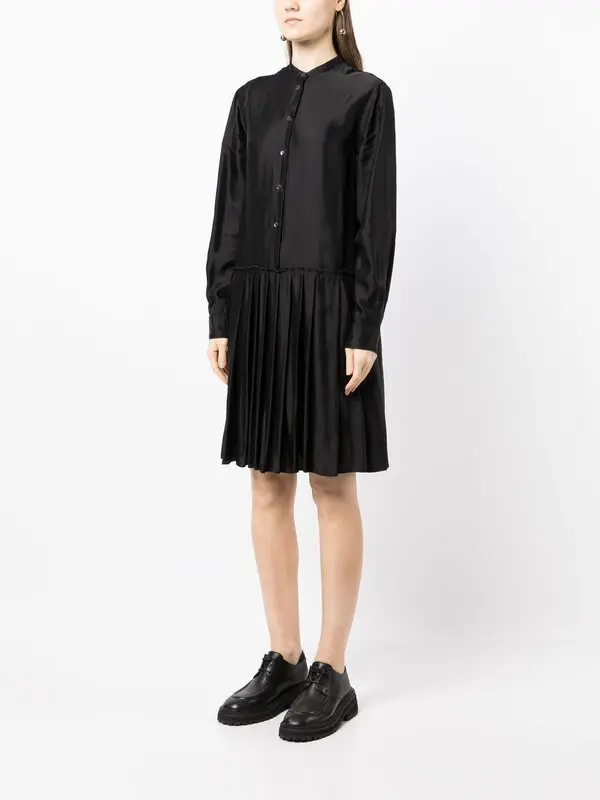 Aspesi Pleated-detail Midi Dress