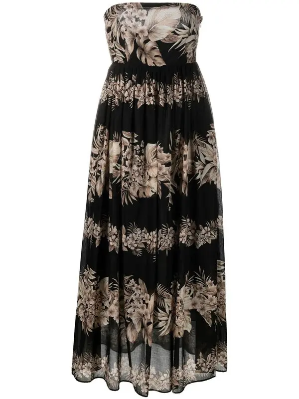 TWINSET Floral-print Maxi Dress