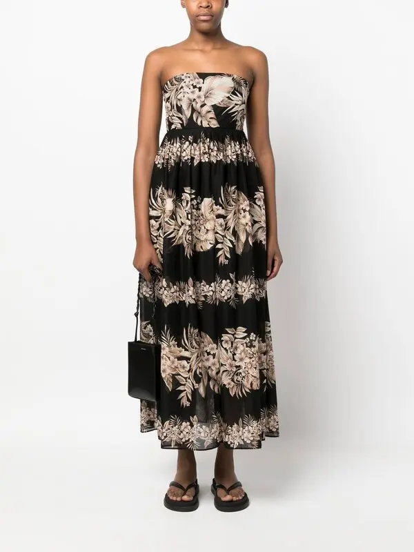 TWINSET Floral-print Maxi Dress
