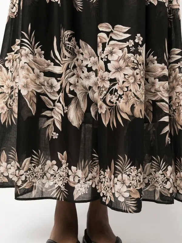 TWINSET Floral-print Maxi Dress