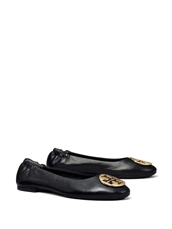 Tory Burch Claire Ballerina Shoes - Black