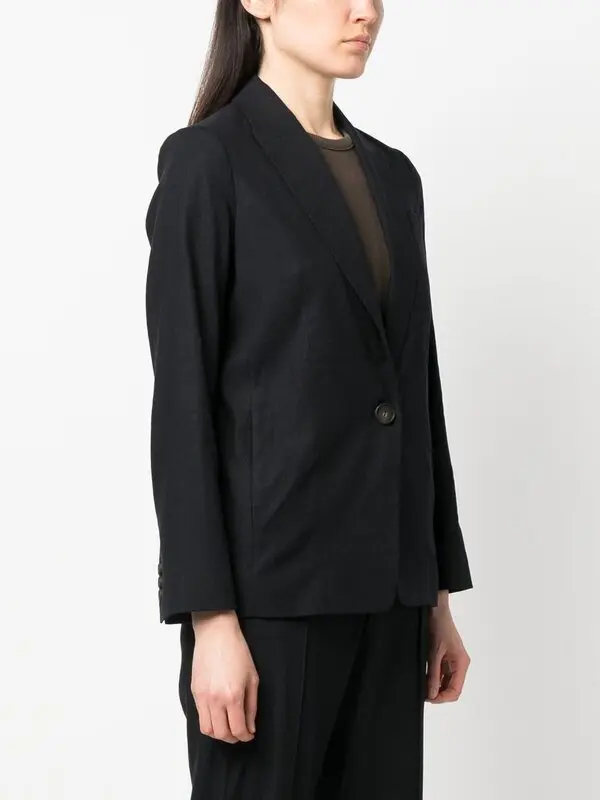 Vince Single-breasted Blazer - Blue