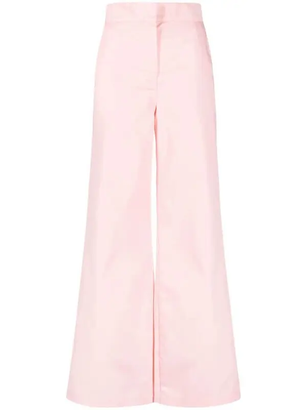 Palm Angels Reverse Waistband Flared Trousers