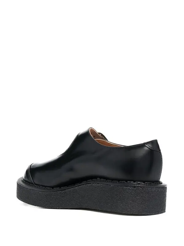 Comme Des Garçons Cut-out Monk Strap Flatform Shoes