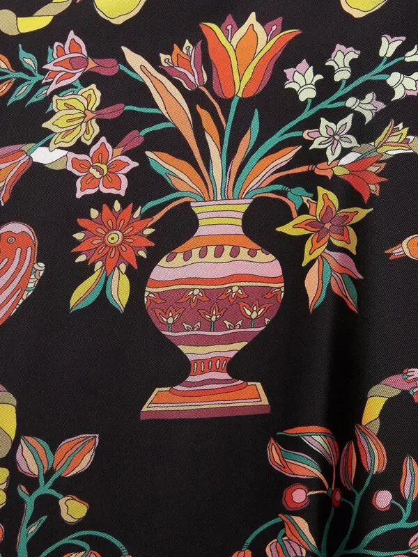 La DoubleJ Placée-print Foulard Shirt