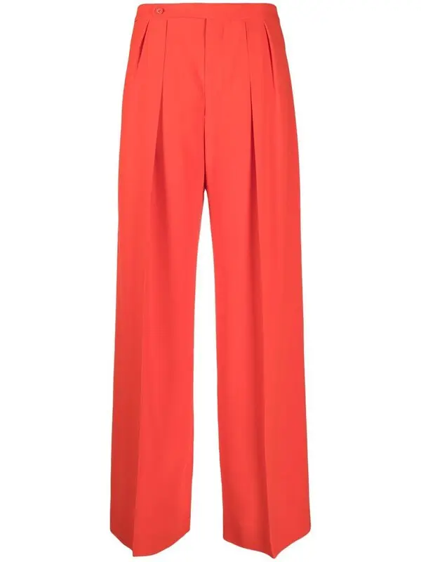 Aspesi Tailored Wide-leg Trousers
