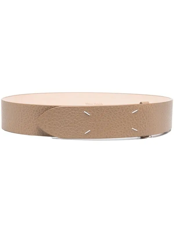 MAISON MARGIELA Grained Four-stitch Belt