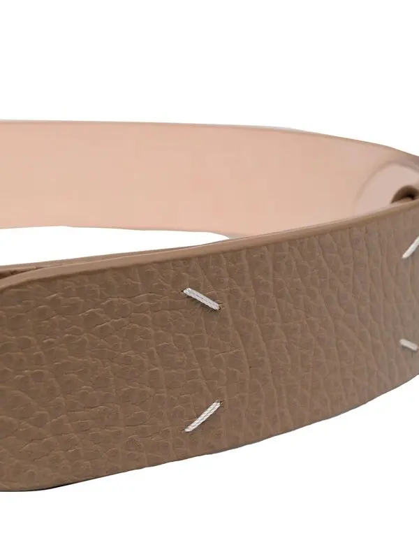 MAISON MARGIELA Grained Four-stitch Belt