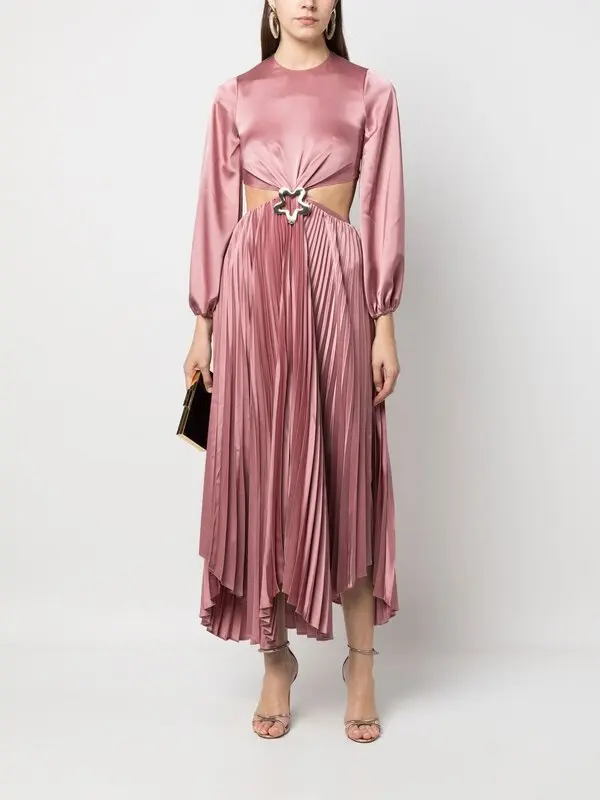 V:PM ATELIER Cut-out Back Dress - Pink