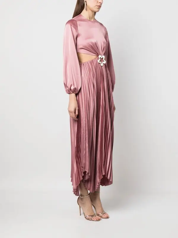 V:PM ATELIER Cut-out Back Dress - Pink