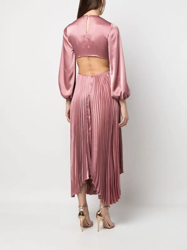 V:PM ATELIER Cut-out Back Dress - Pink