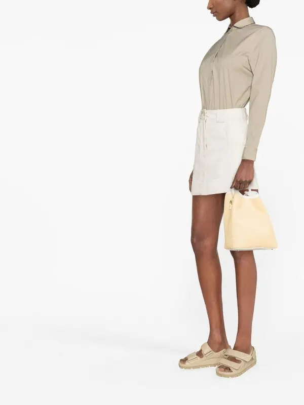 Brunello Cucinelli Long Sleeve Stretch Cotton Shirt