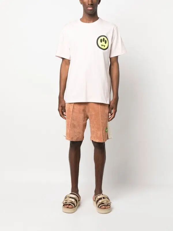 BARROW Logo-patch Terry Shorts