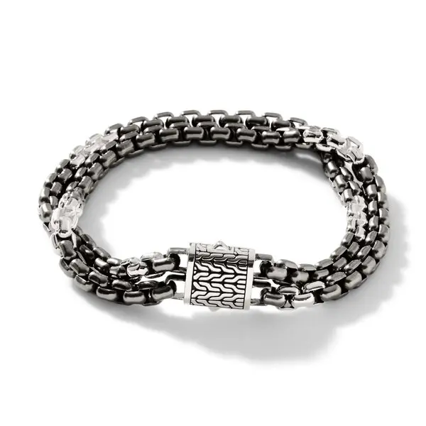 John Hardy Box Chain Bracelet - Silver