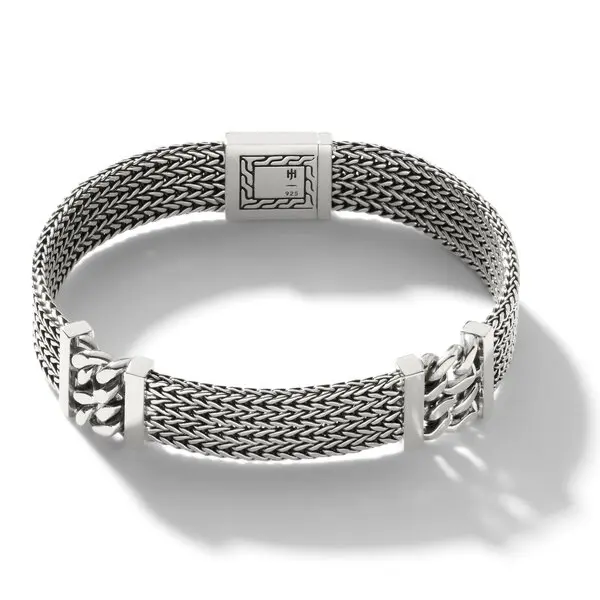 John Hardy Rata Chain Station Bracelet