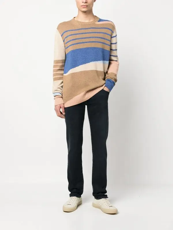 Jacob Cohen Straight-leg Jeans With Logo Patch