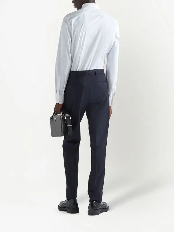 Prada Cotton Tailored Trousers