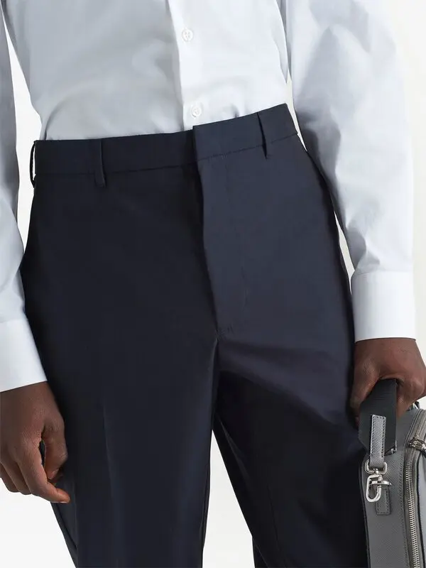 Prada Cotton Tailored Trousers