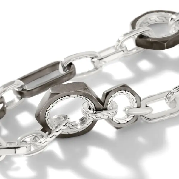 John Hardy Industrial Link Bracelet