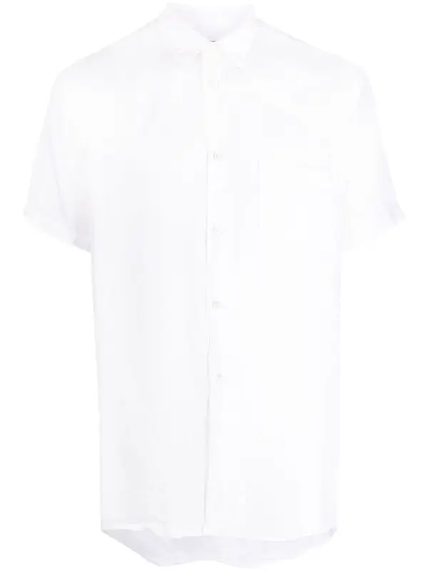 Comme Des Garçons Short-sleeves Classic-collar Shirt