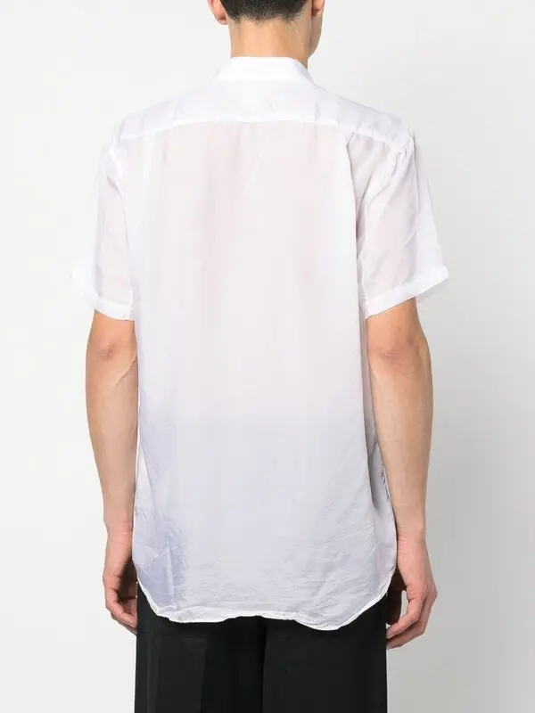 Comme Des Garçons Short-sleeves Classic-collar Shirt