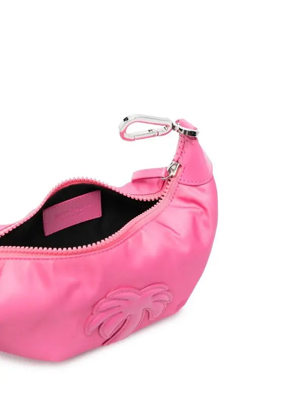 Palm Angels Big Palm Logo-embossed Clutch - Pink