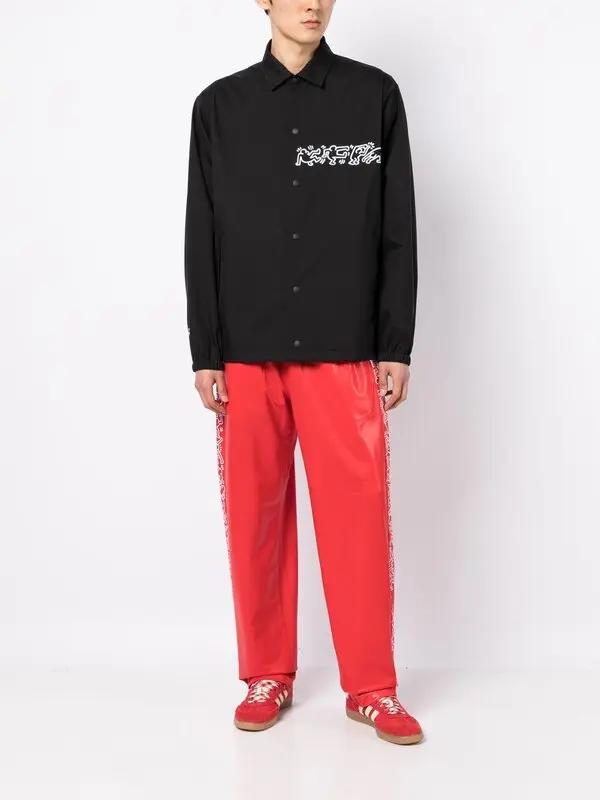 Junya Watanabe Printed Sleeves Shirt Jacket