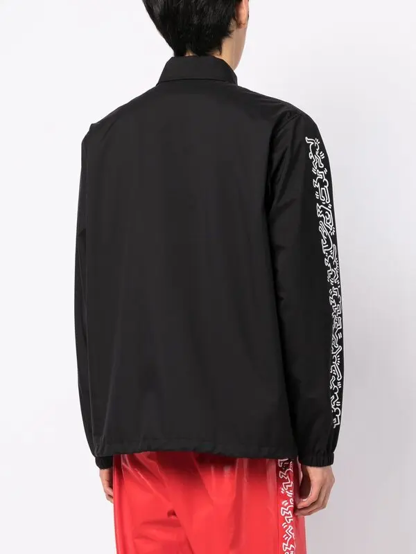Junya Watanabe Printed Sleeves Shirt Jacket