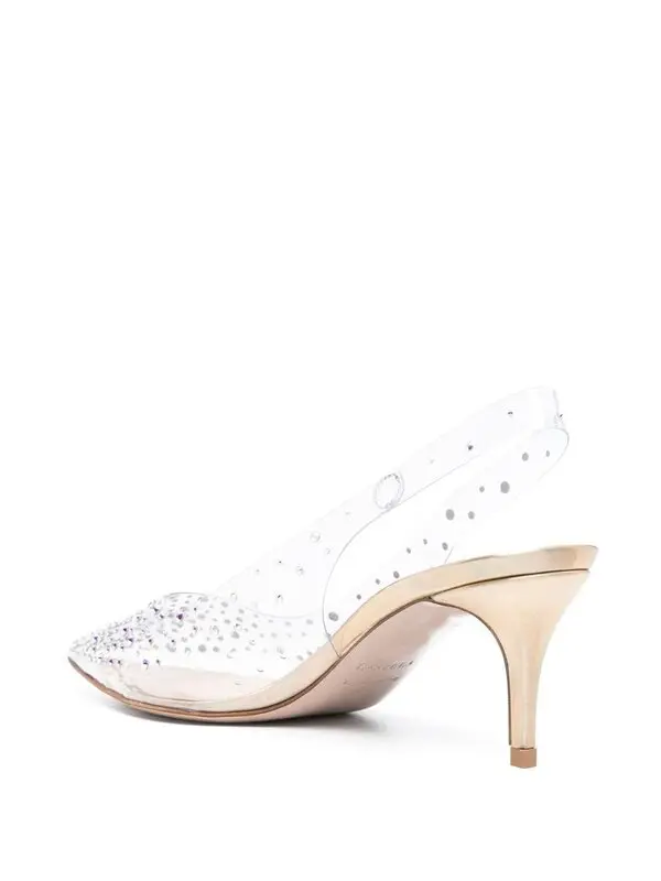 LE SILLA Nicole Crystal-embellished Slingback 60mm Pumps