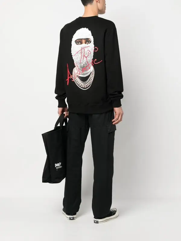 IH NOM UH NIT Mask-print Sweatshirt
