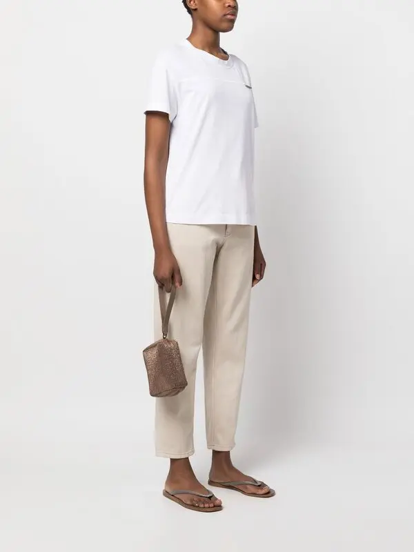 Brunello Cucinelli Beaded Clutch Bag