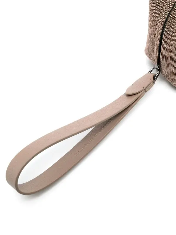 Brunello Cucinelli Beaded Clutch Bag