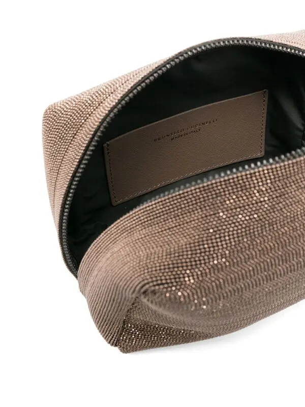 Brunello Cucinelli Beaded Clutch Bag