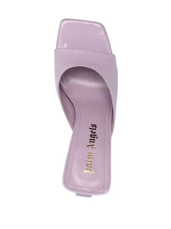 Palm Angels Palm Beach Leather Sandals - Pink