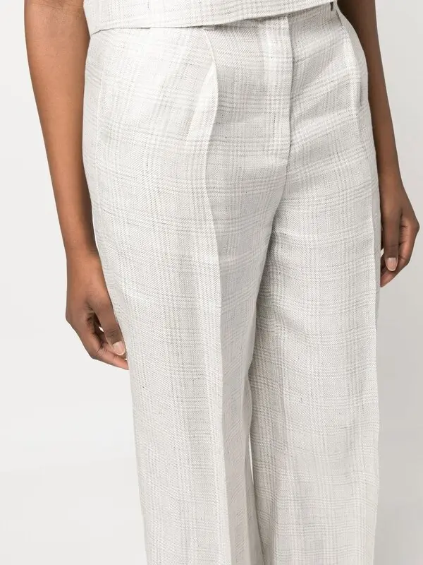 Lorena Antoniazzi Tailored Houndstooth Trousers