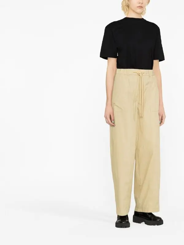 Moncler High-waist Tapered Trousers
