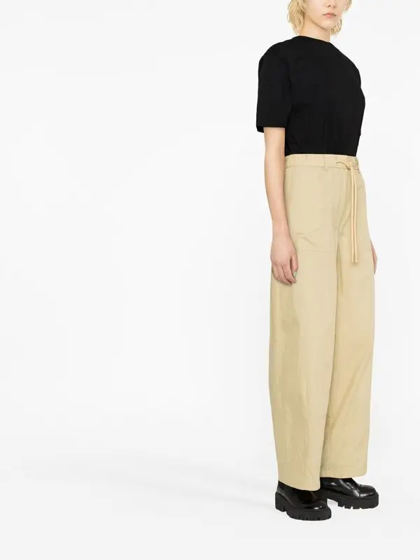 Moncler High-waist Tapered Trousers