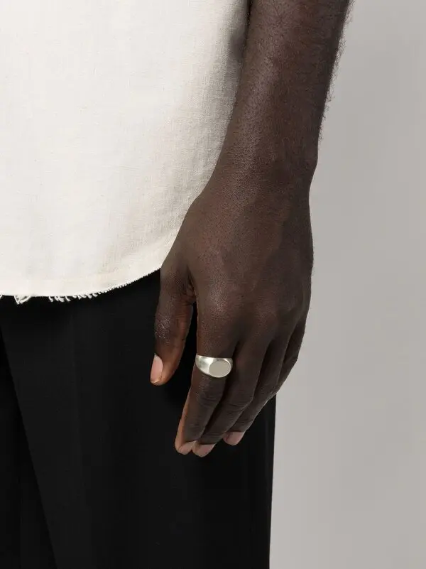 JIL SANDER Signet Band Ring