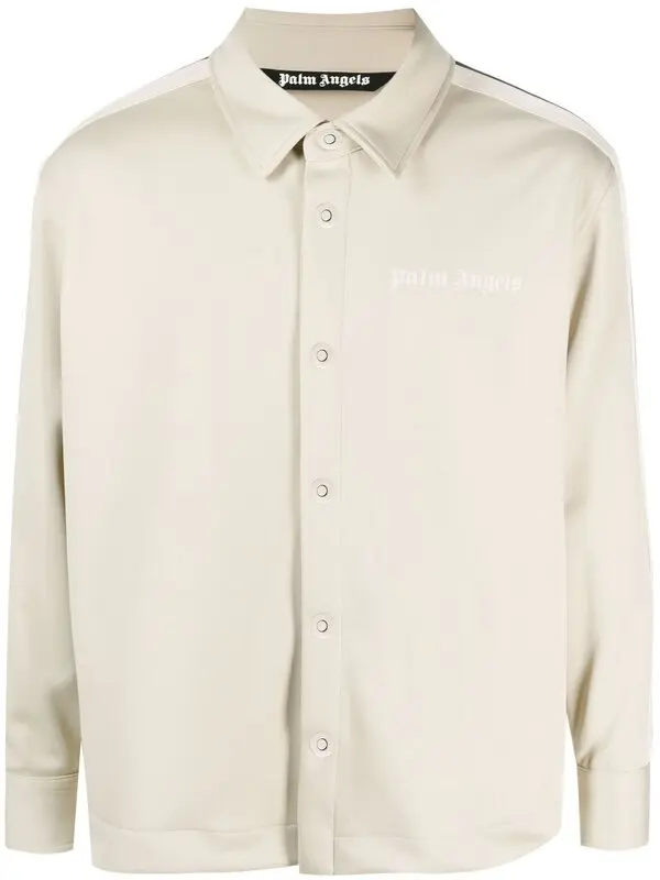 Palm Angels Track Striped Shirt