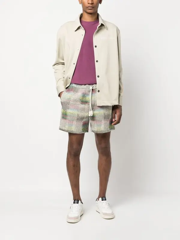 Palm Angels Track Striped Shirt
