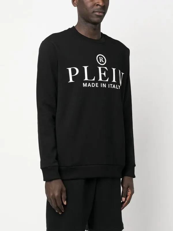 Philipp Plein Logo-print Cotton Jumper