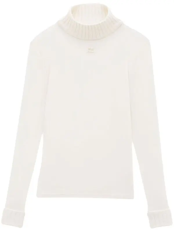 COURREGES Reedition Second-skin Top - White
