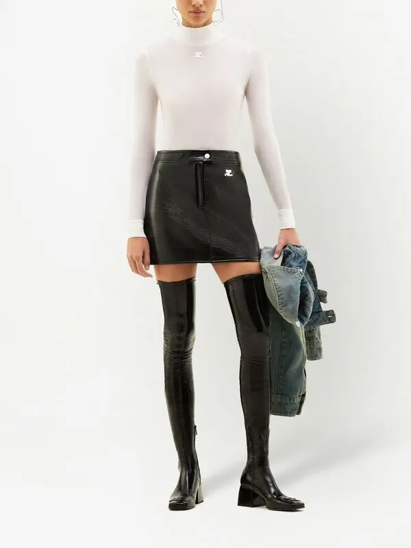 COURREGES Reedition Second-skin Top - White